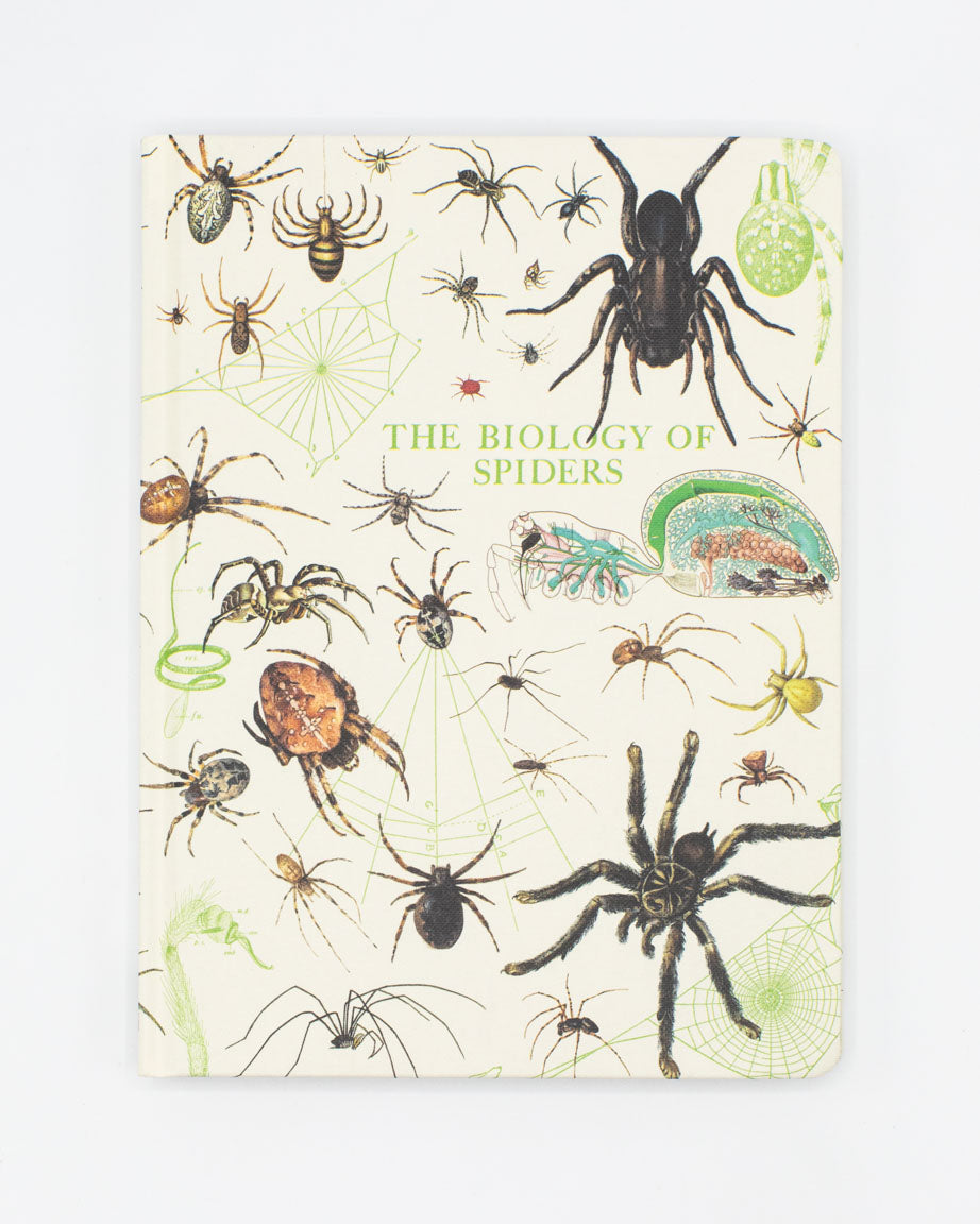 Spiders Hardcover Notebook - Insect Print | Cognitive Surplus