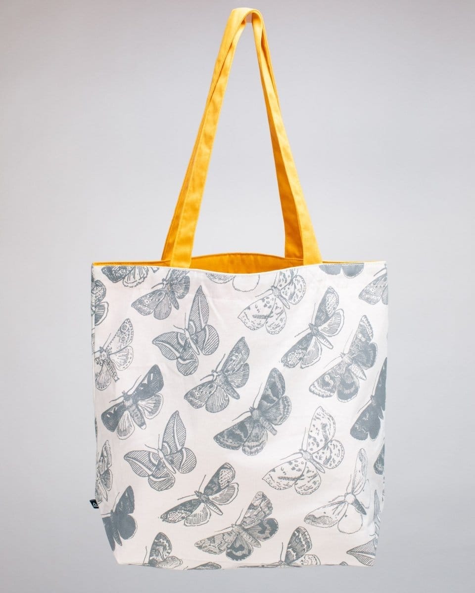 Moth Print Tote Bag | Reversible Tote – Cognitive Surplus