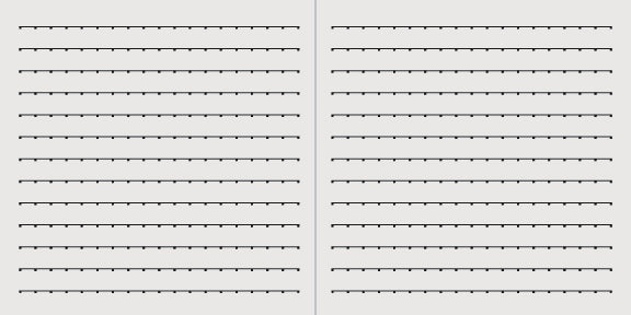 A5 Notebooks with Dotted Lines - Lined Paper Notebook | Cognitive Surplus