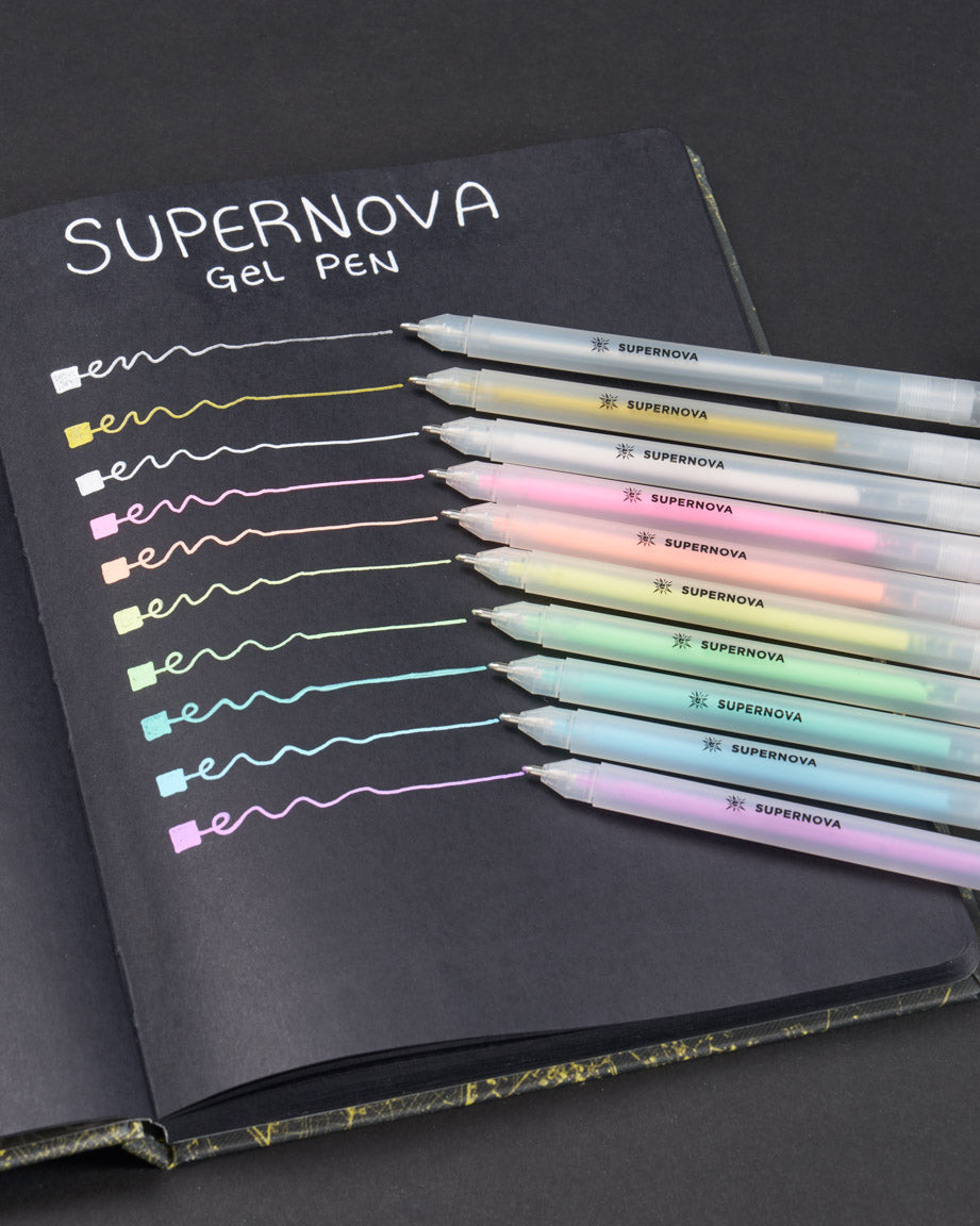 Gel Pens - Colored Gel Pens for Black Paper – Cognitive Surplus