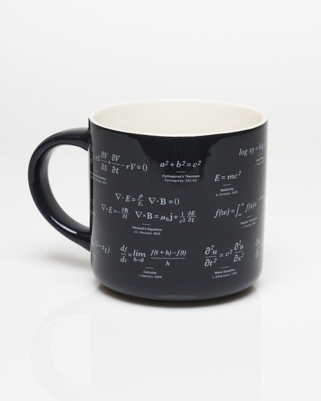 Equations That Changed the World Mug - Math Mug | Cognitive Surplus