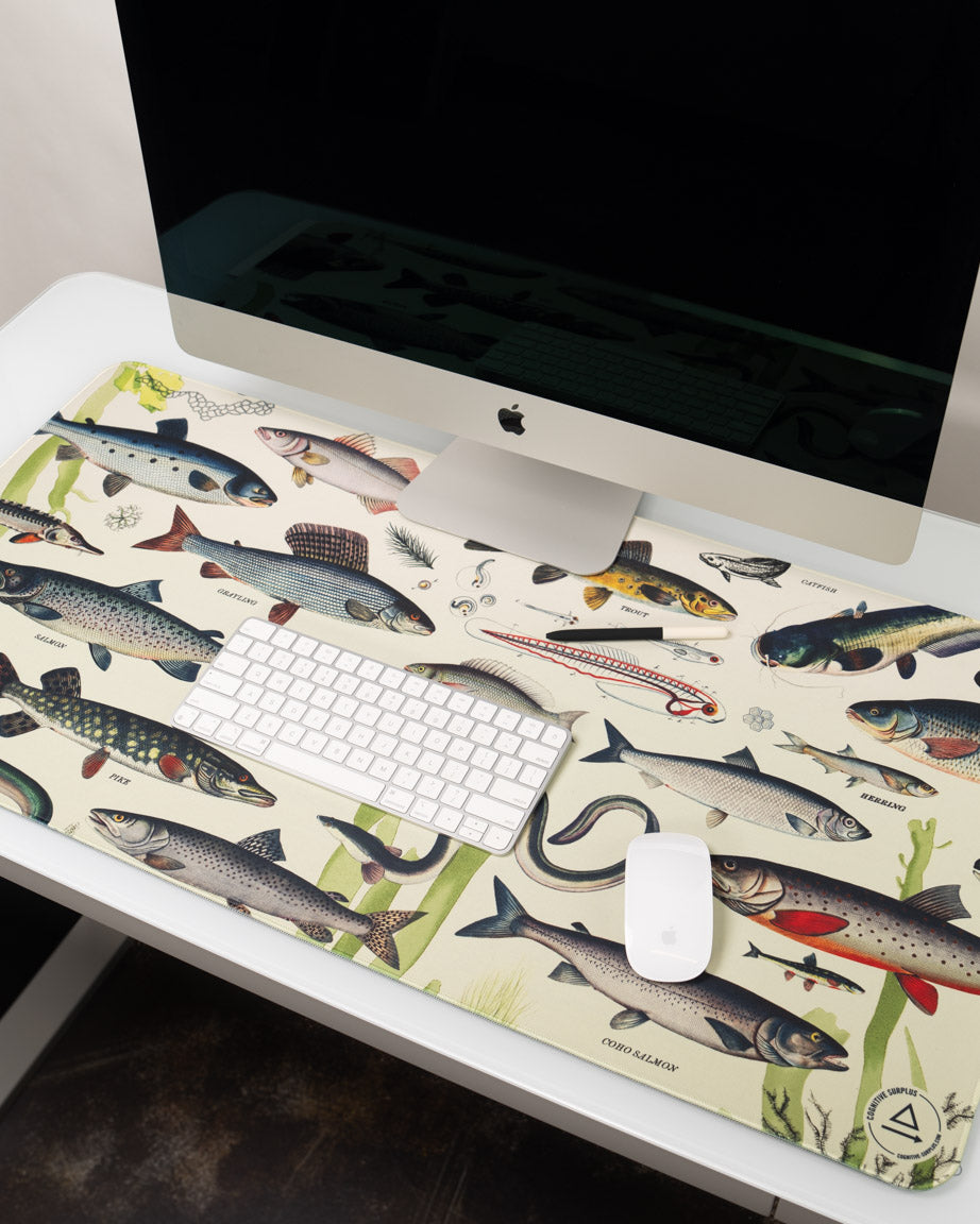 Freshwater Fish Mouse Pad – Cognitive Surplus