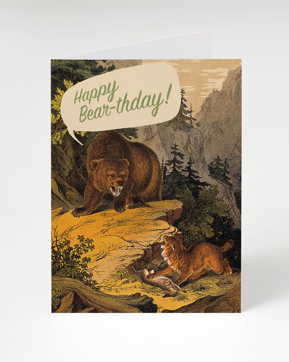 Happy Bearthday Greeting Card – Cognitive Surplus