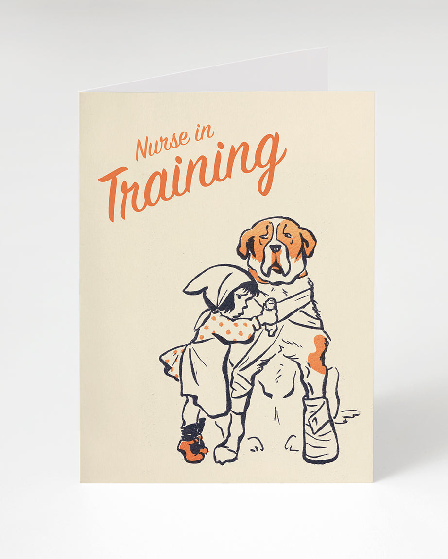 Nurse in Training Greeting Card – Cognitive Surplus