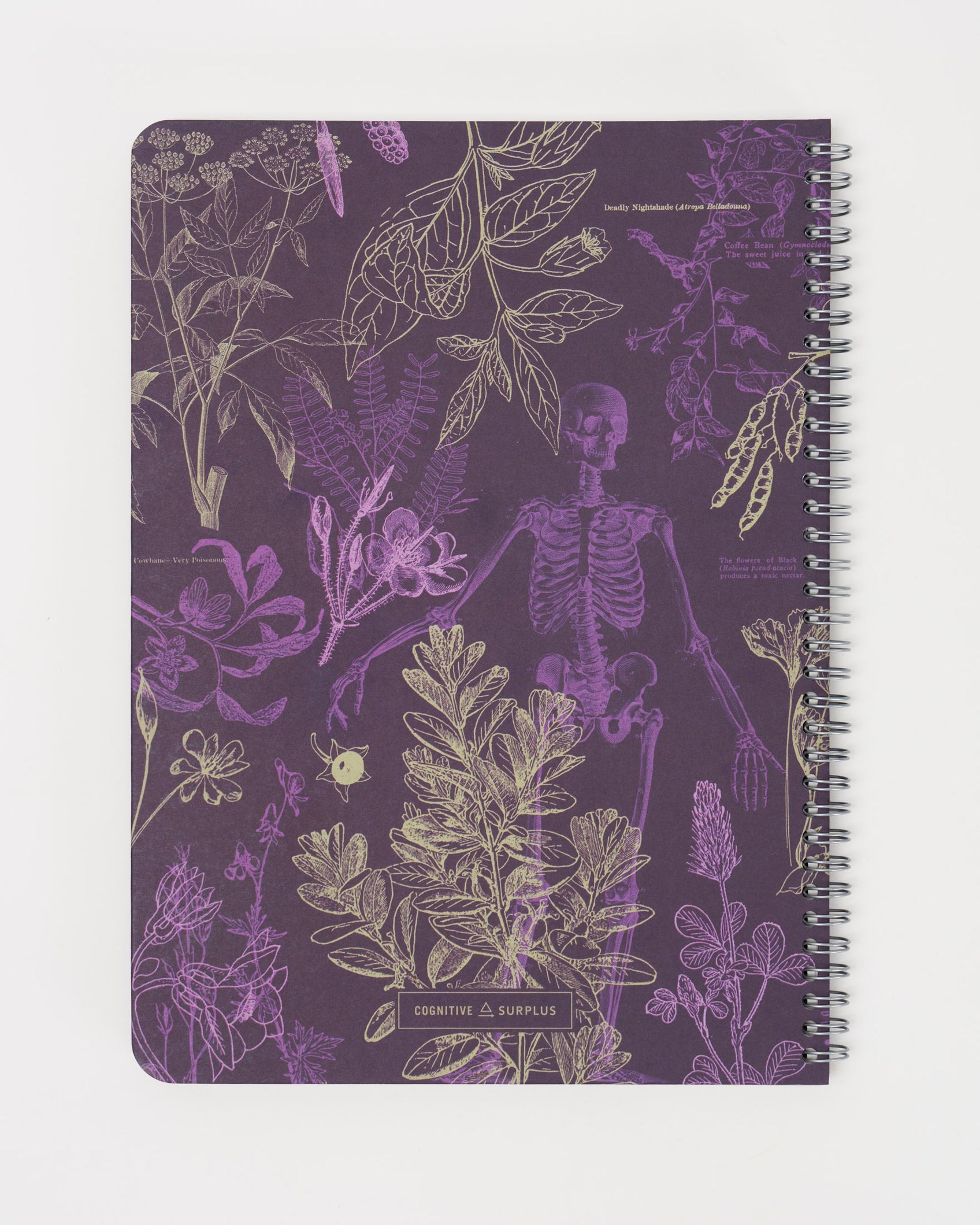 Poisonous Plants Spiral Notebook | Cognitive Surplus