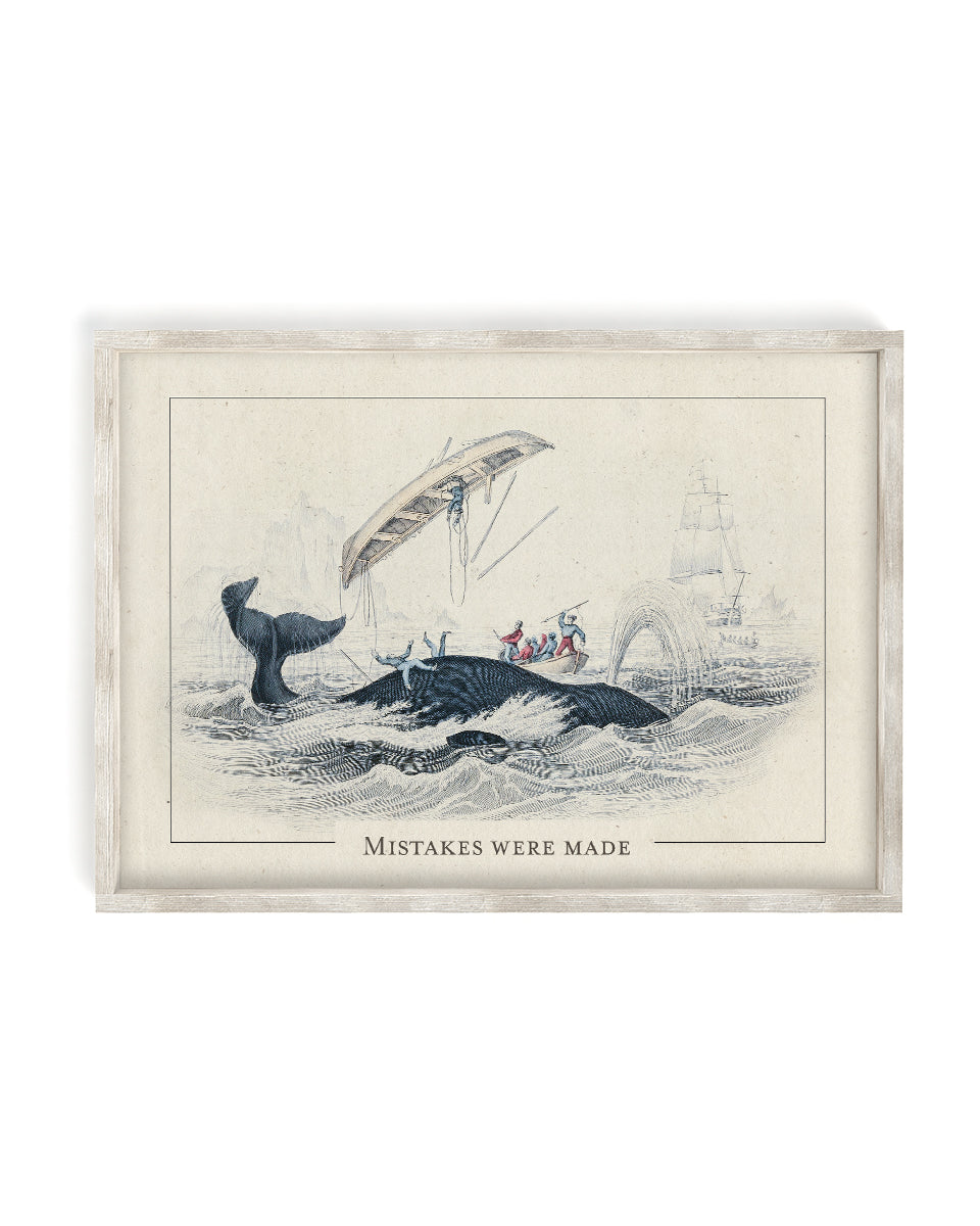 Mistakes Were Made Illustration Museum Print – Cognitive Surplus