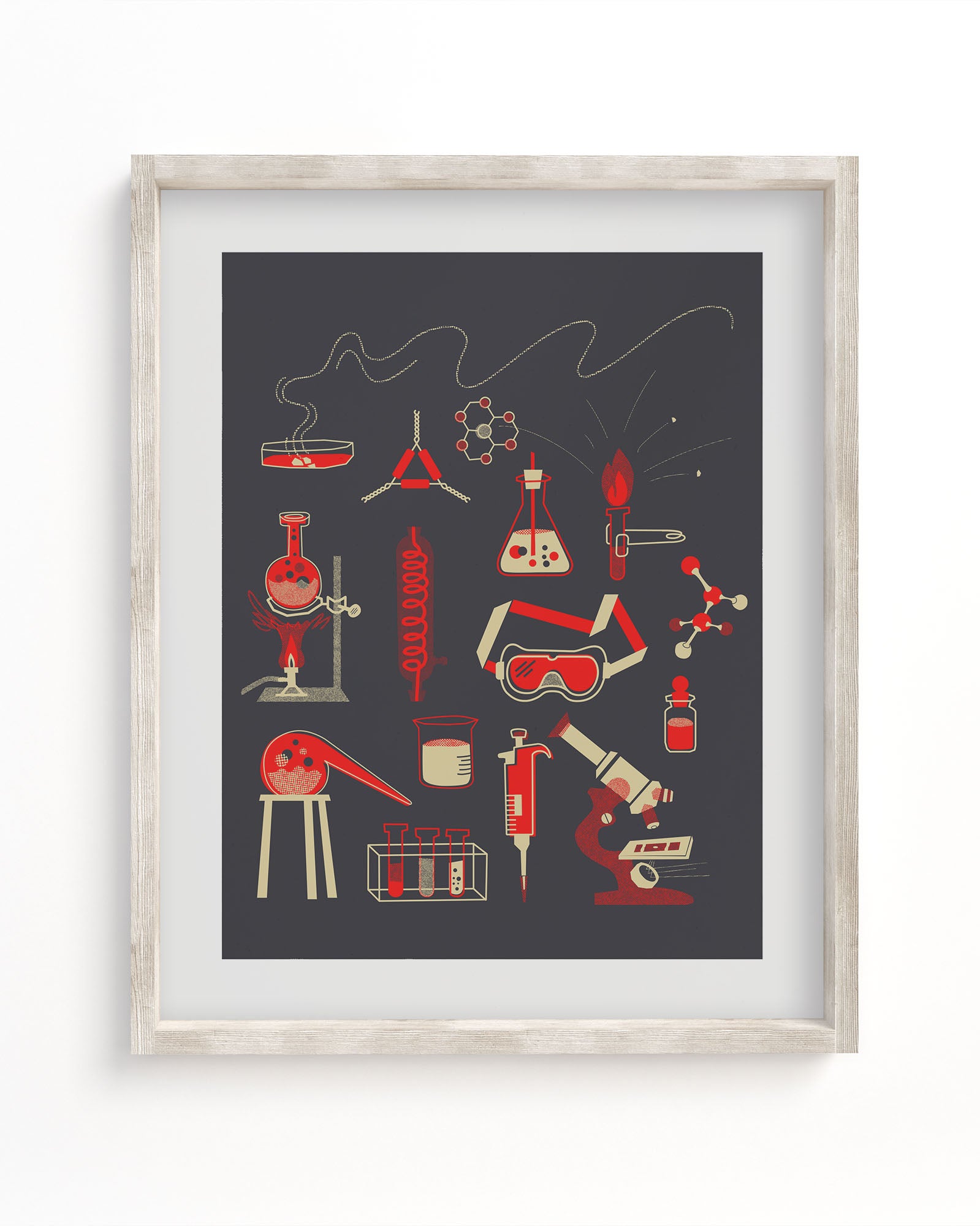 Chemistry Lab Museum Print | Chemistry Gift – Cognitive Surplus