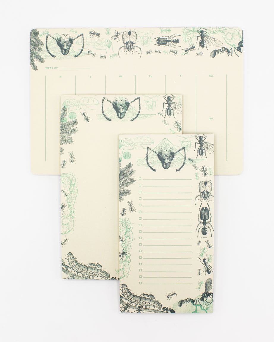 Ant Notepads - Entomology Market Pad | Cognitive Surplus