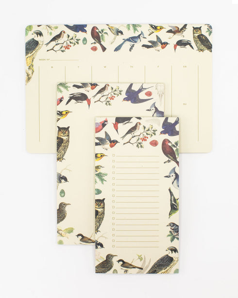 Bird Notepads - Ornithology Market Pad | Cognitive Surplus