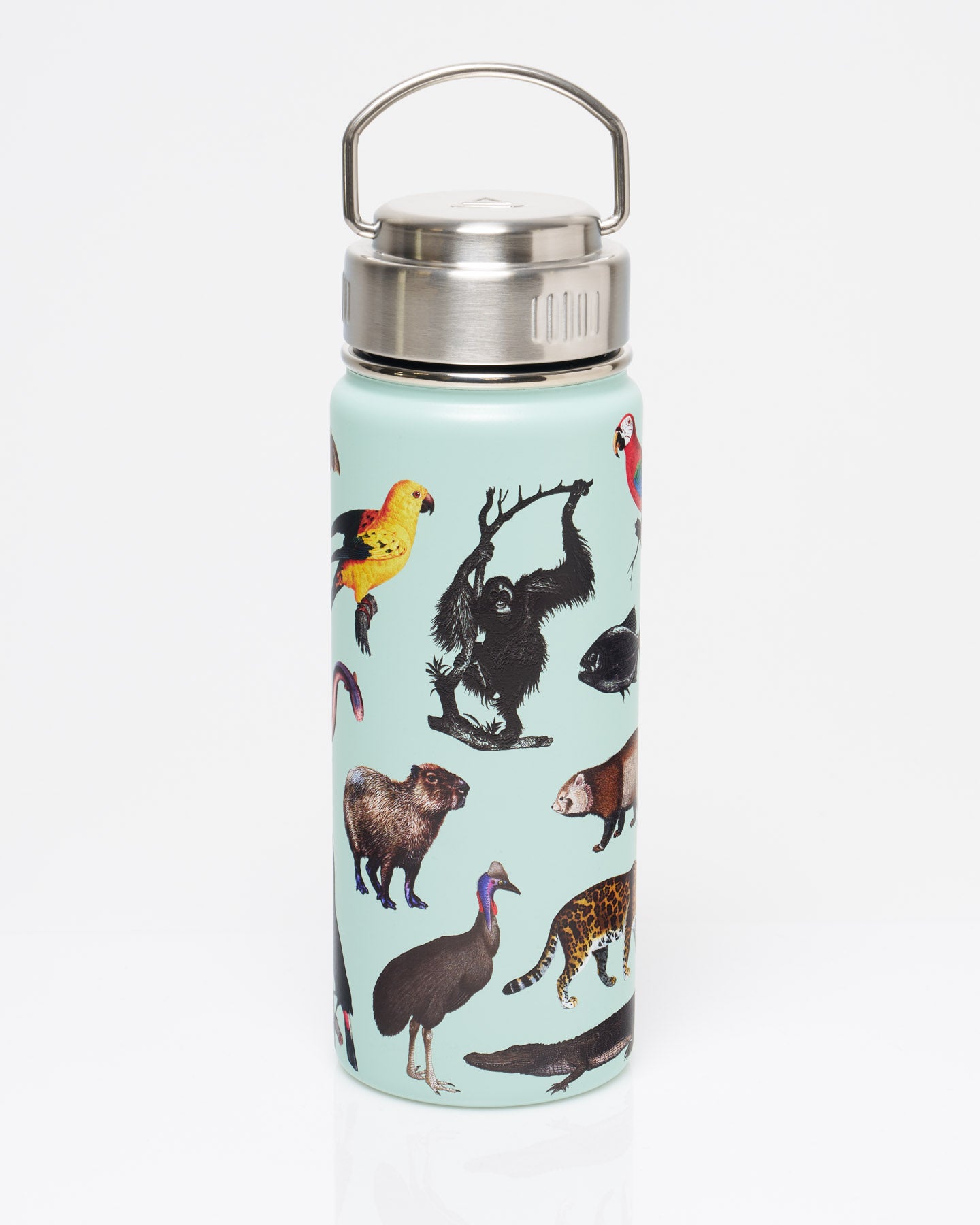 Rainforest Zoology Stainless Steel Travel Mug | Cognitive Surplus