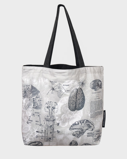 Brain Science Tote Bag | Reversible Tote – Cognitive Surplus