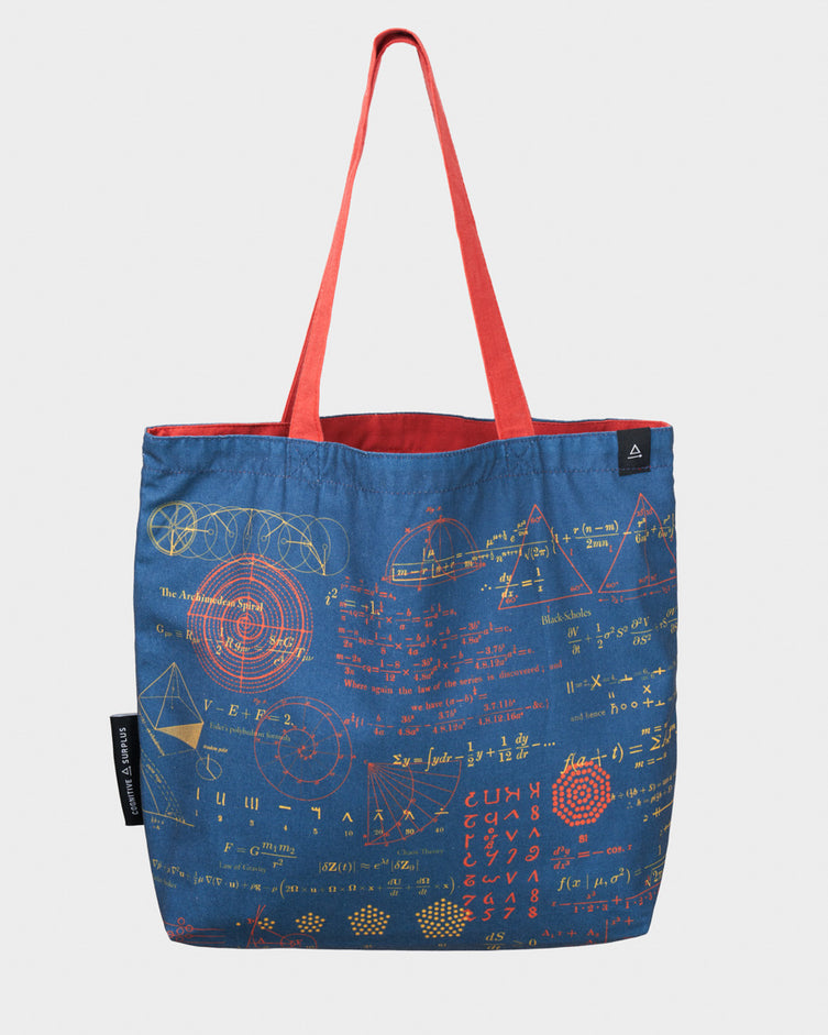 Math Tote Bag | Reversible Tote – Cognitive Surplus