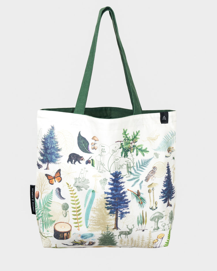 Tree and Forest Tote Bag | Reversible Tote Bag – Cognitive Surplus