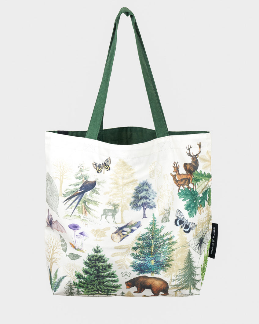 Tree and Forest Tote Bag | Reversible Tote Bag – Cognitive Surplus