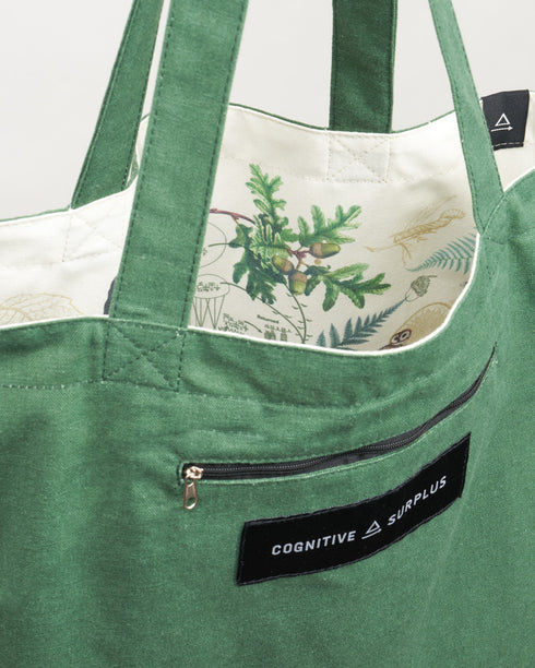 Tree and Forest Tote Bag | Reversible Tote Bag – Cognitive Surplus