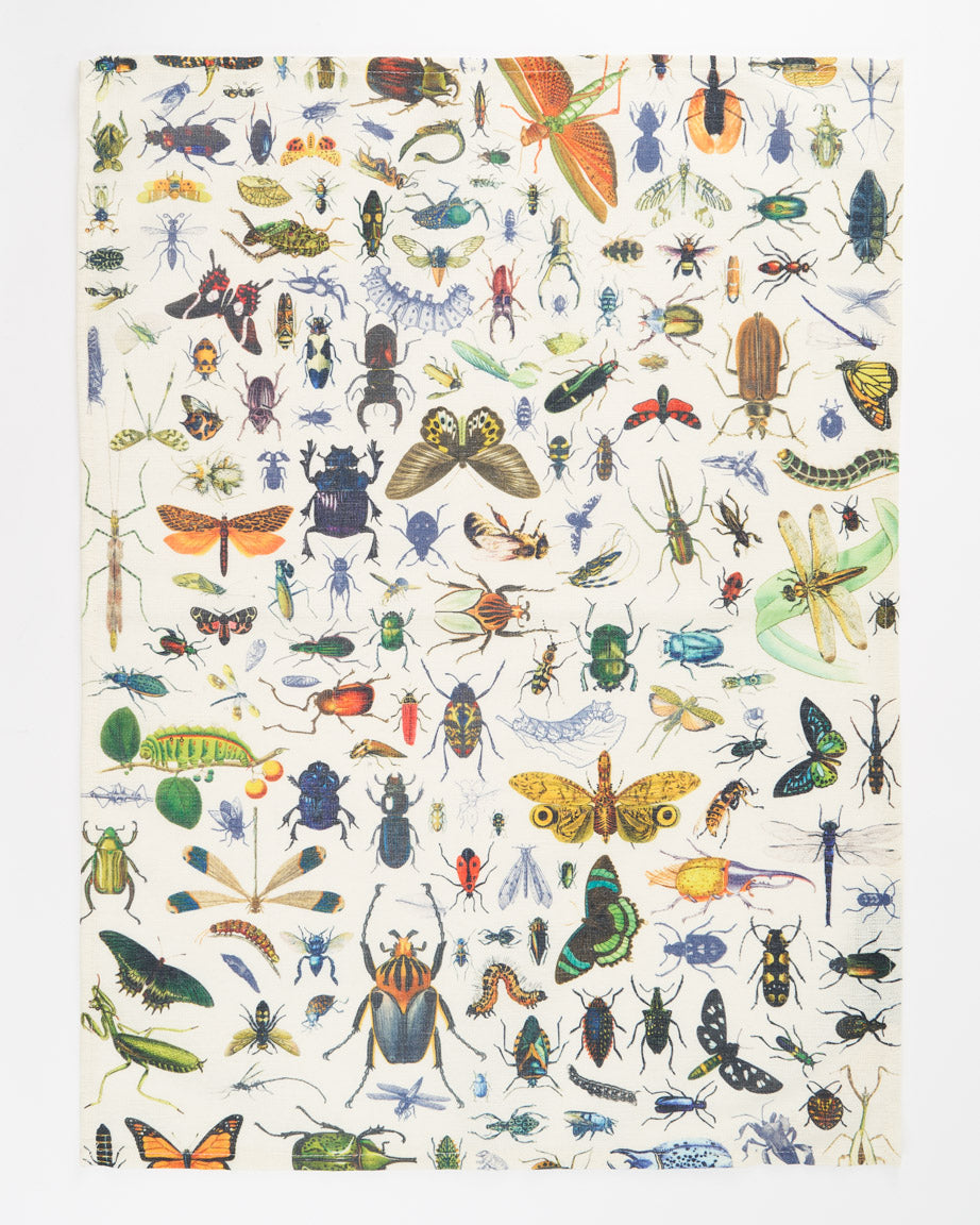 Insects Printed Tea Towel | Cognitive Surplus
