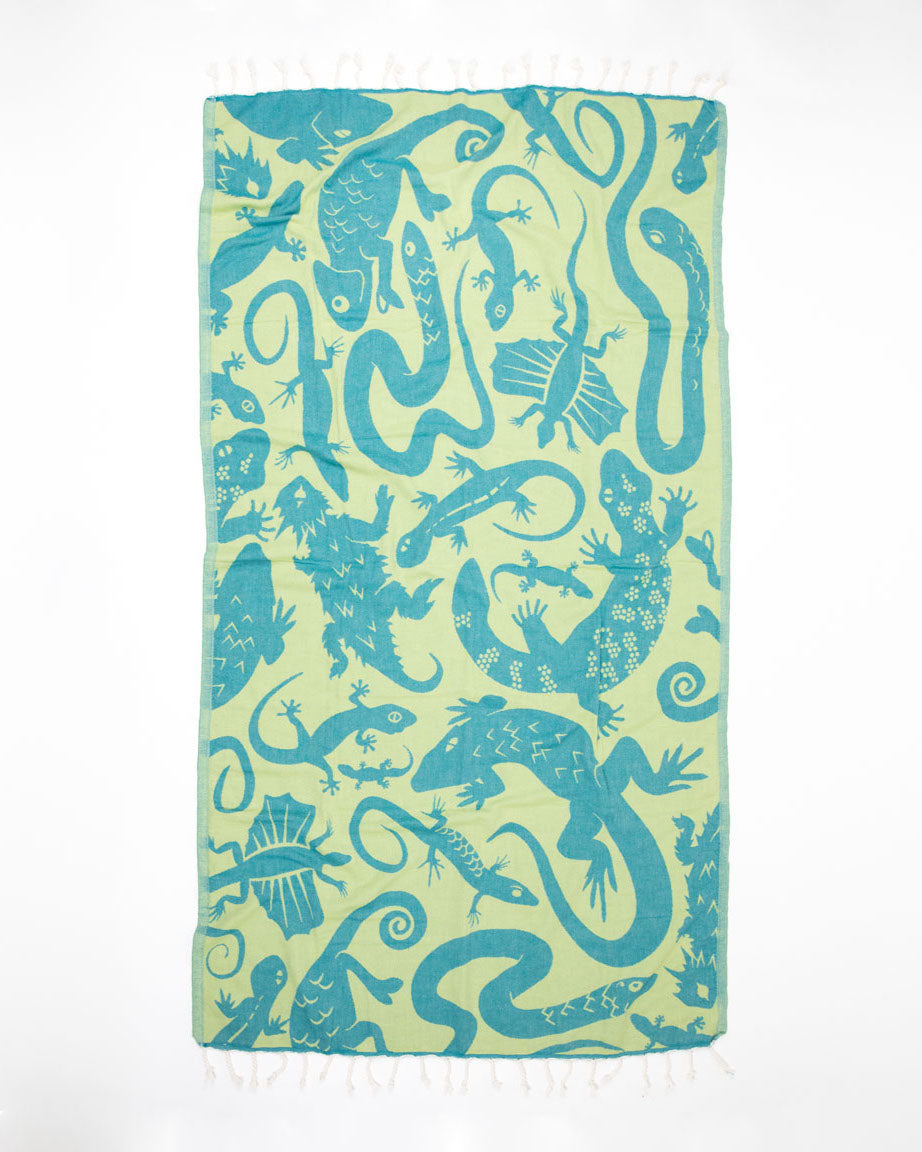 Lizards Turkish Towel – Cognitive Surplus