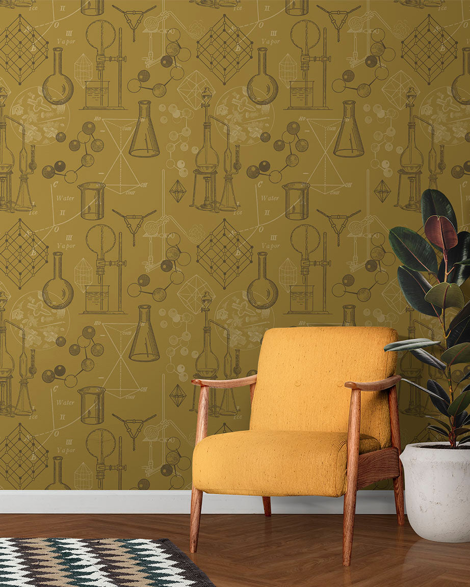 Vintage Chemistry Wallpaper – Cognitive Surplus