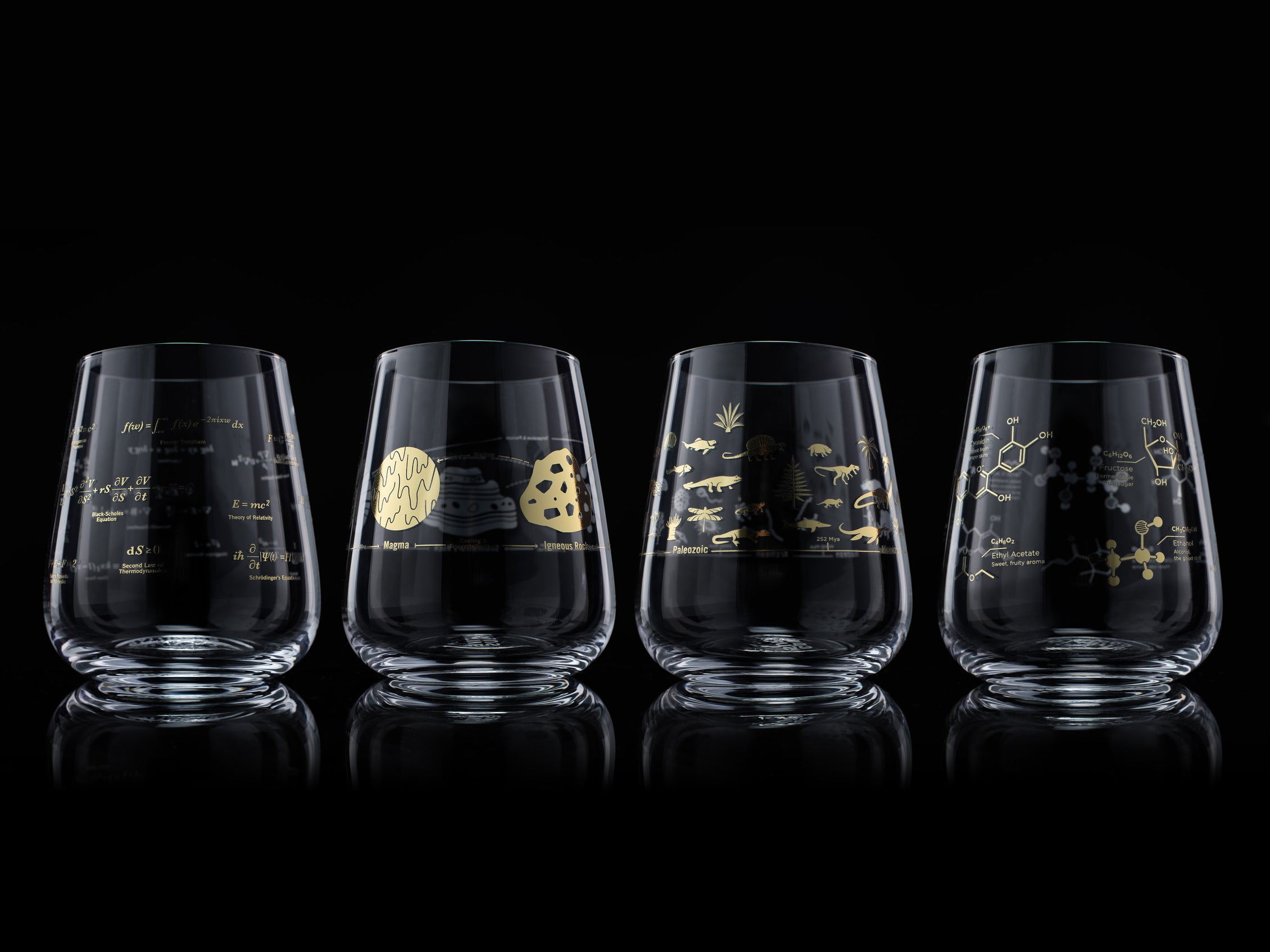 Geologic Time Scale Wine Glass | Cognitive Surplus