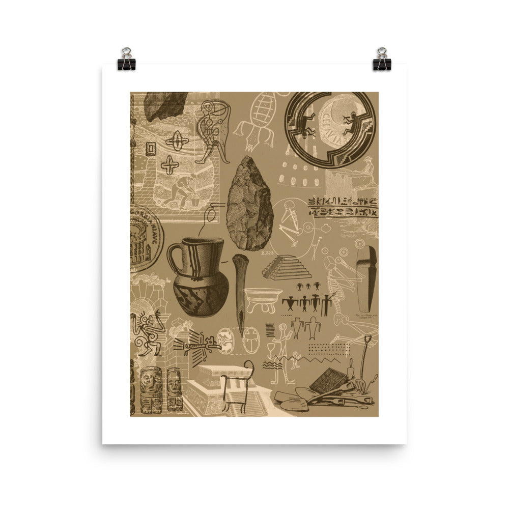Archaeology Poster Art Print – Cognitive Surplus