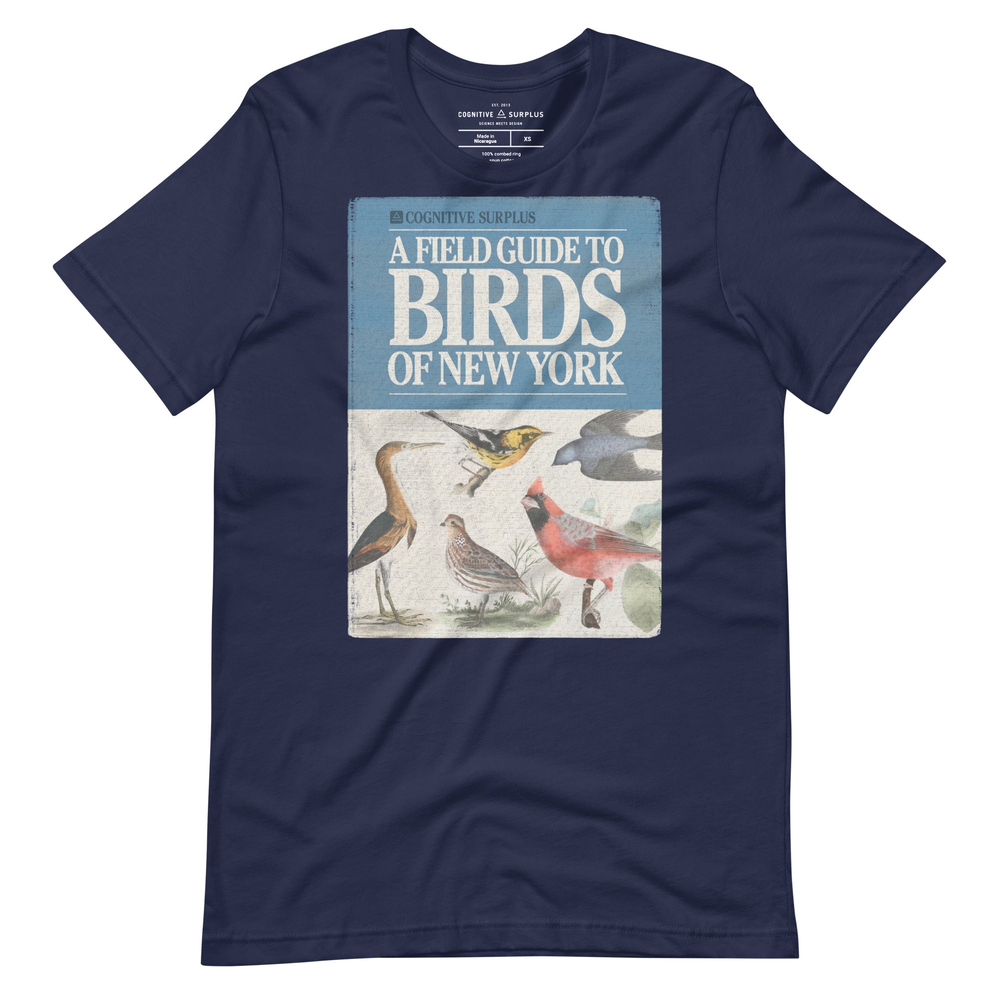 Birder Field Guide Graphic Tee – Cognitive Surplus