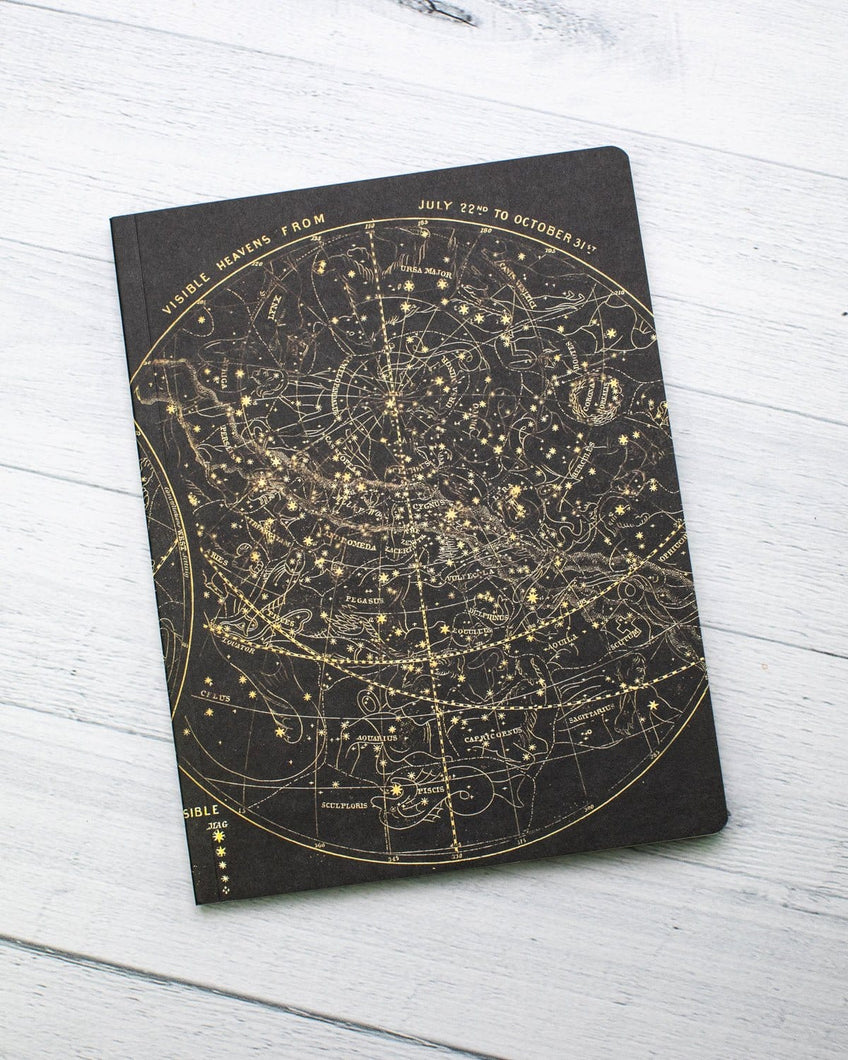 Star Chart Night Sky Softcover Notebook – Cognitive Surplus