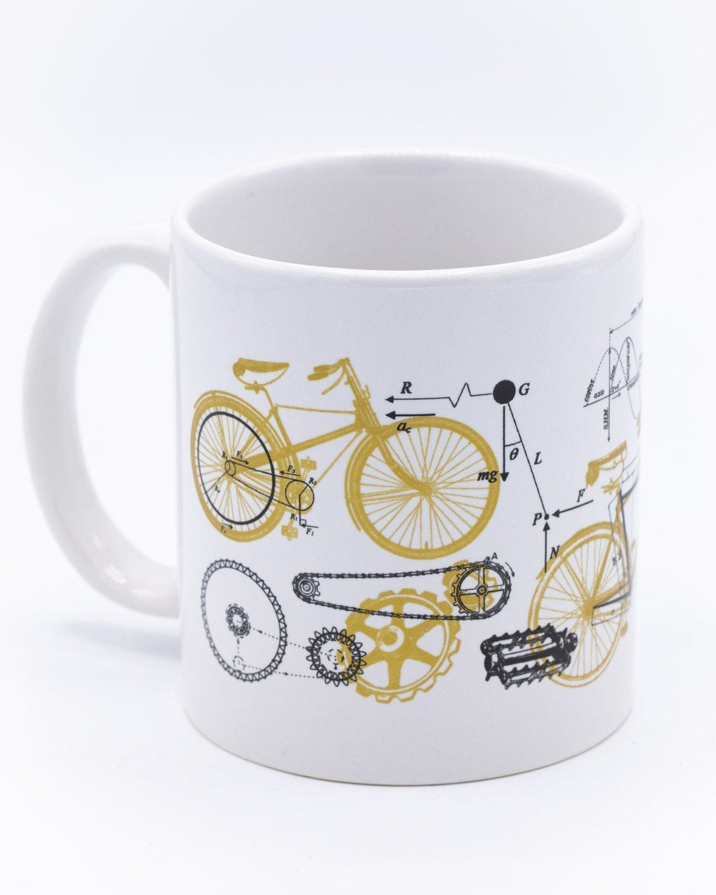 Bike Mug 20 oz | Bicycle Mug by Cognitive Surplus