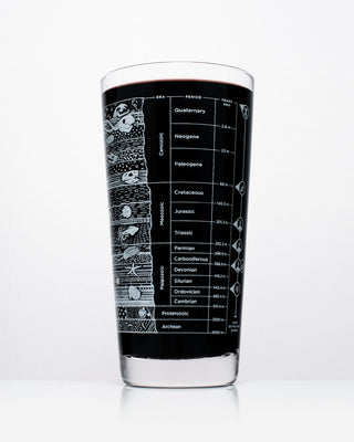Stratigraphy Beer Glass - Core Sample Beer Glass | Cognitive Surplus