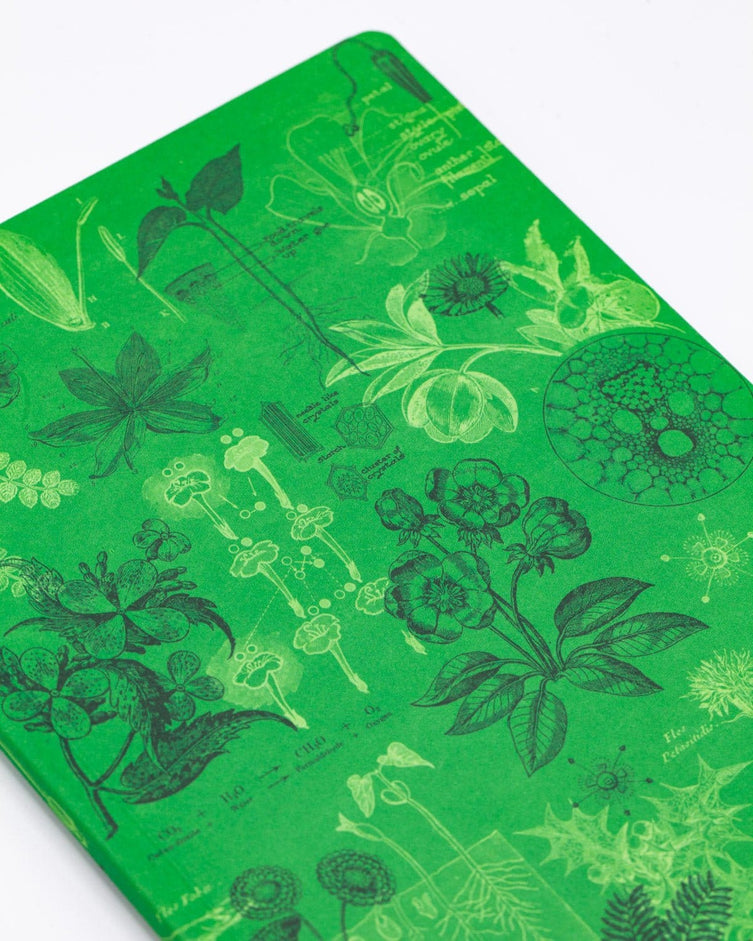 Botanical Print Softcover Notebook | Recycled Notebook – Cognitive Surplus