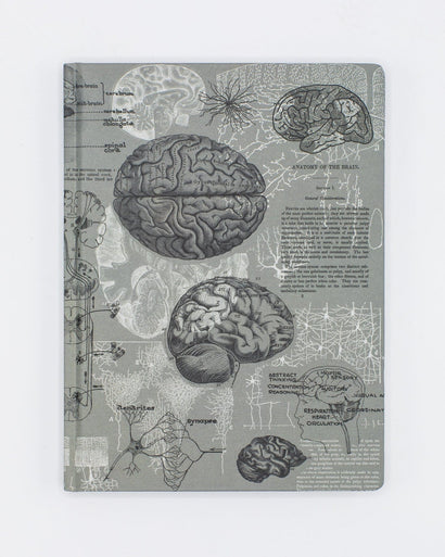 Brain Anatomy Hardcover Notebook | Dot Grid Journal – Cognitive Surplus