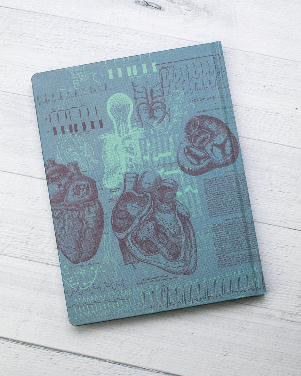 Cardiology Hardcover Notebook | Anatomical Heart Notebook – Cognitive ...