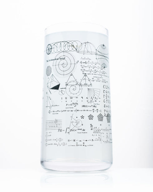 Equations That Changed the World Drinking Glass | Cognitive Surplus