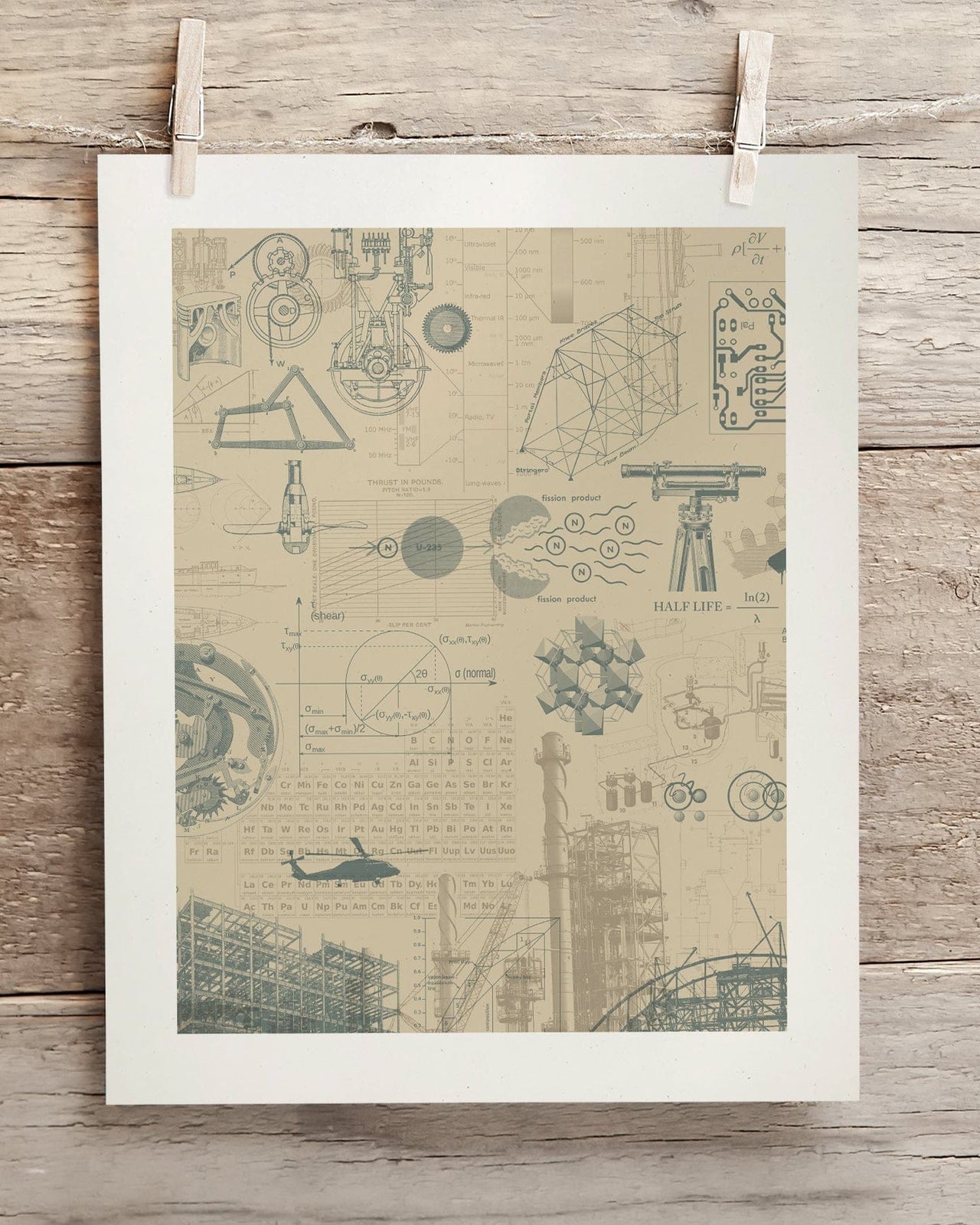 Engineering Plate 2 Museum Print | Engineer Gift – Cognitive Surplus