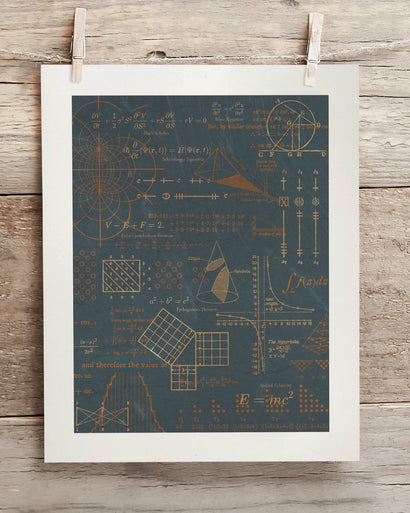 Equations That Changed the World Museum Print – Cognitive Surplus