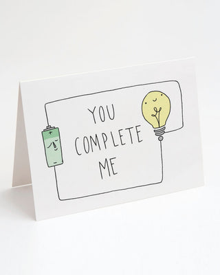 You Complete Me Card - Circuit Love Card | Cognitive Surplus
