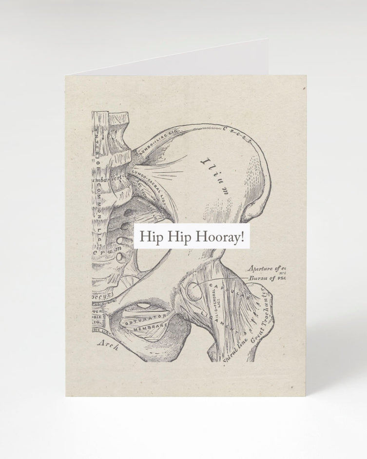 Hip Hip Hooray - Medical Graduation Card - Hip Replacement | Cognitive ...