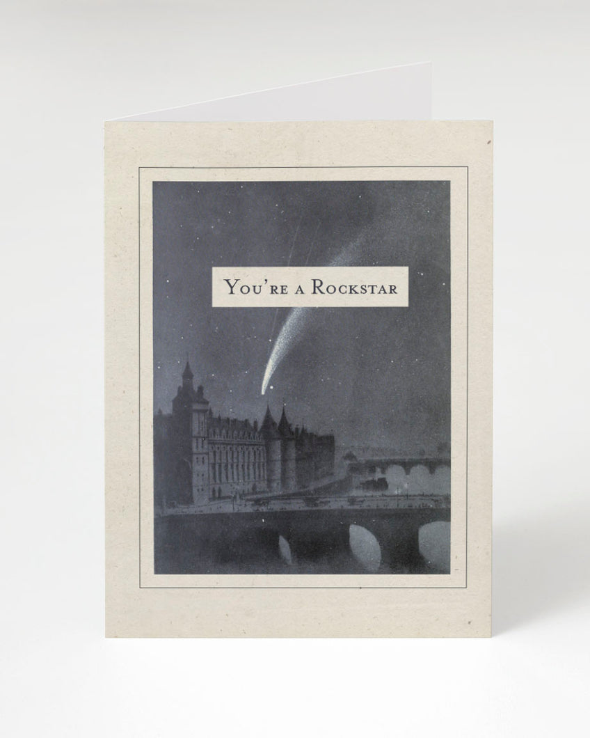 You're a Rockstar Graduation Card - Astronomy Card | Cognitive Surplus