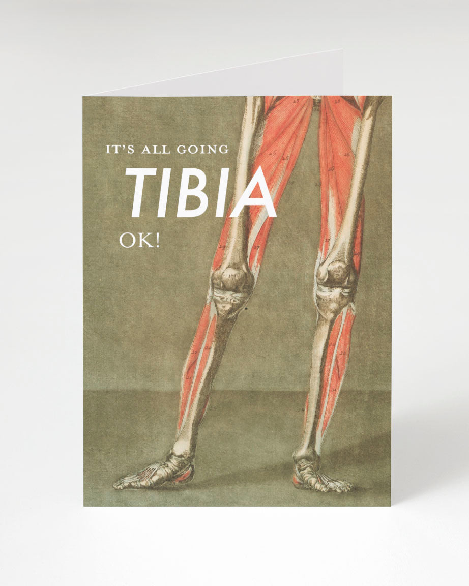 Get Well Card - Broken Leg Stationery | Cognitive Surplus