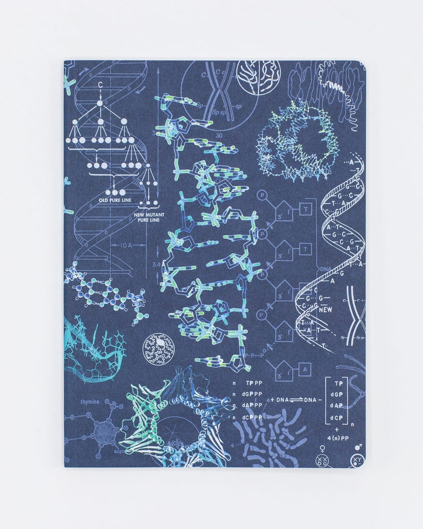 DNA Softcover Notebook | Genetics Science Bullet Journal – Cognitive ...
