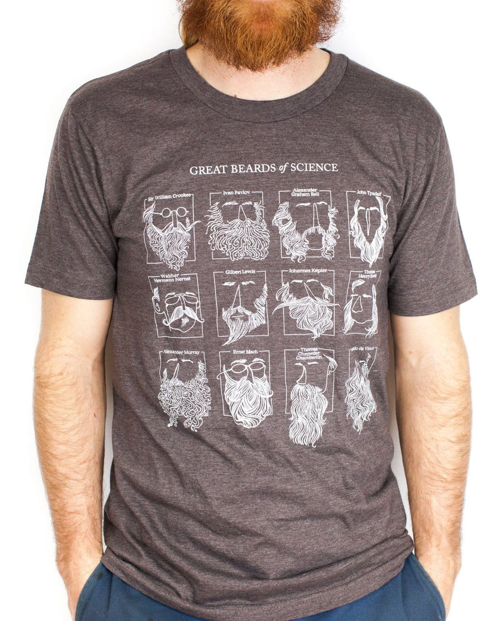 Great Beards of Science Tee Shirt | Beard Shirt – Cognitive Surplus