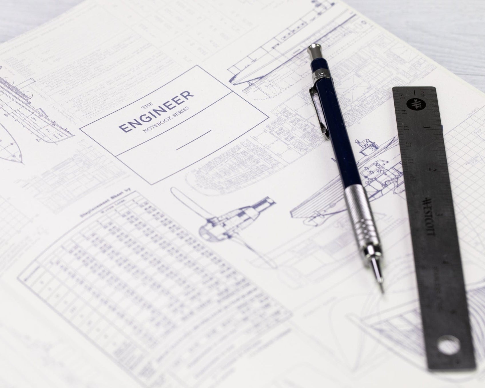 Marine Engineering Graph Paper Notebook | Engineer Gifts – Cognitive ...