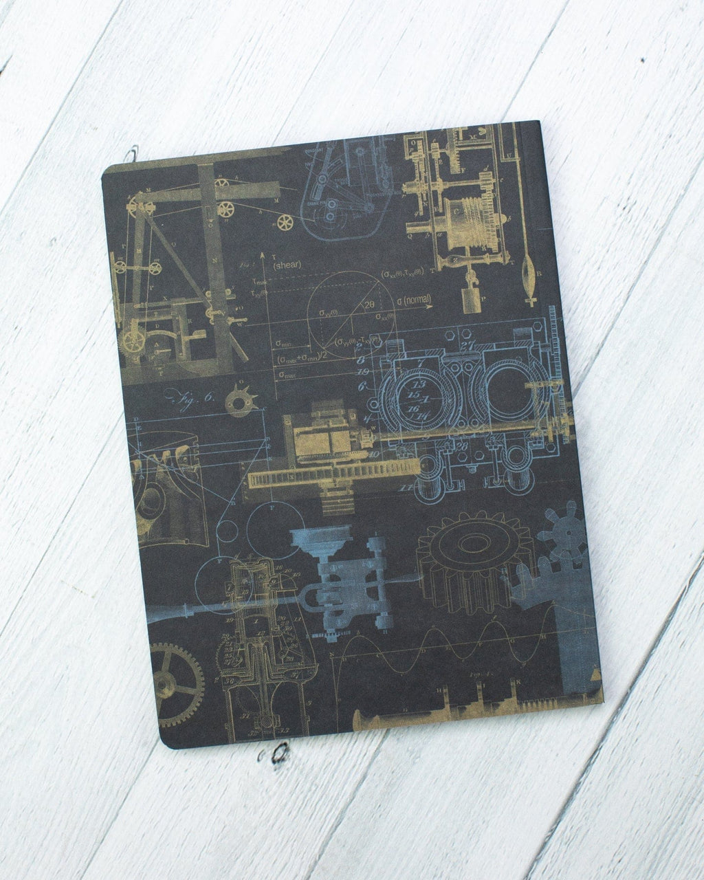 Mechanical Engineering Softcover Notebook | Dot Grid Journal ...
