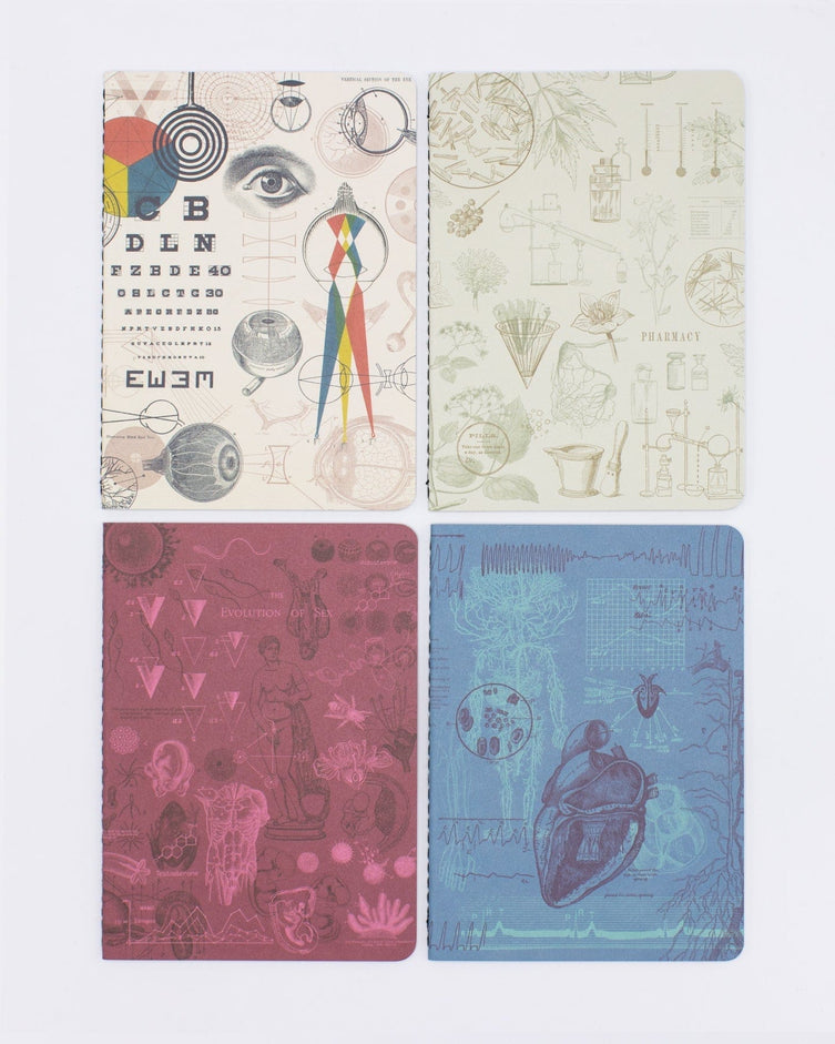 Medicine Pocket Notebooks Set of 4 | Pharmacist Gift – Cognitive Surplus