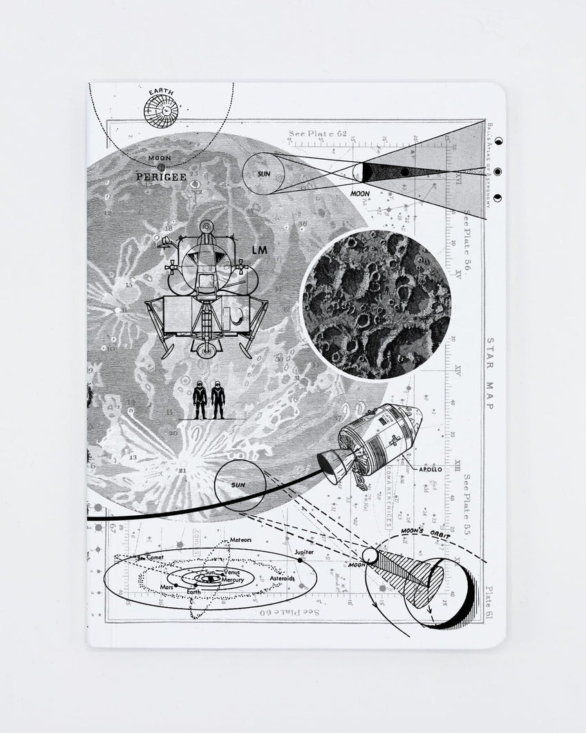 Moon Notebook - Softcover | Astronomy Gifts – Cognitive Surplus