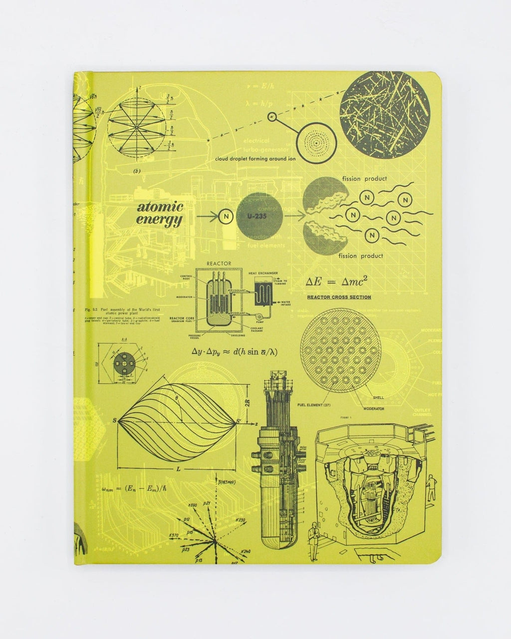 Nuclear Energy Notebook - Hardcover | Physics Gift – Cognitive Surplus