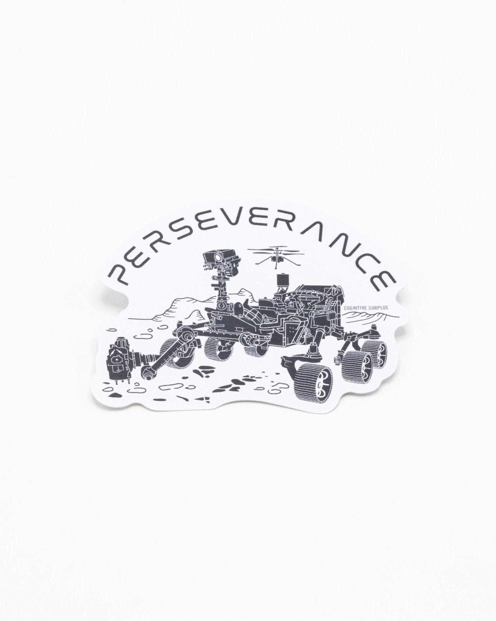 Perseverence Mars Rover Sticker – Cognitive Surplus
