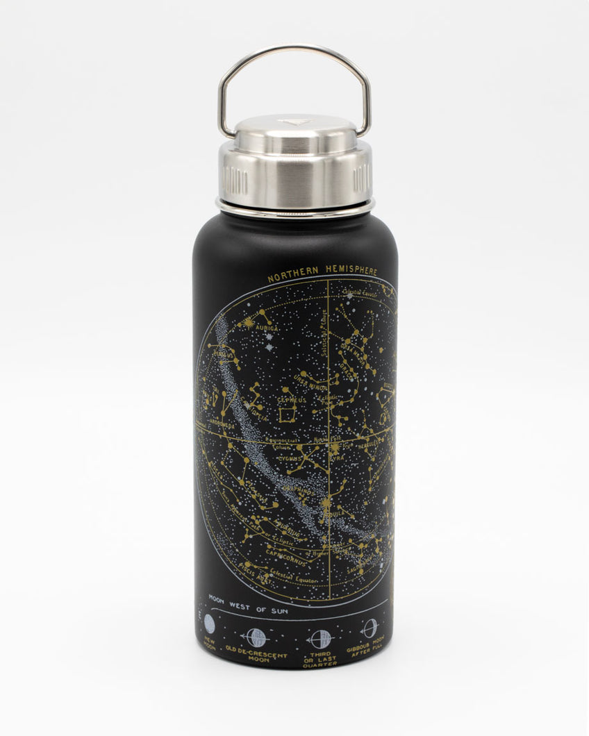 Astronomy 32 oz. Stainless Steel Water Bottle | Cognitive Surplus