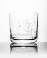 Night Sky Star Chart Whiskey Glass - Scotch Glass | Cognitive Surplus
